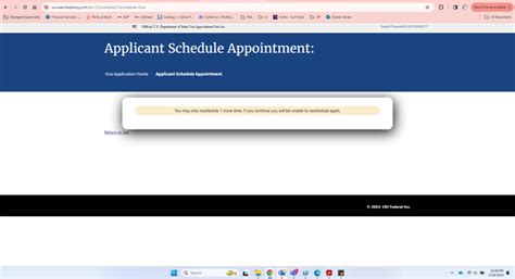 getting no slots available error when scheduling appointment r
