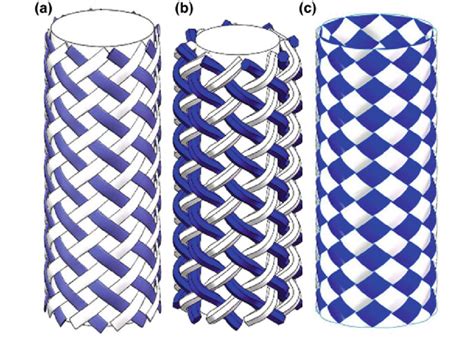 Braided Structures With Different Braiding Elements A Elliptical