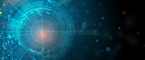 Neural Network Concept Connected Cells With Links High Technology Process Abstract Background