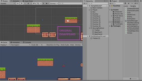 Unity Platform Disappears When In Play Mode Game Development Stack