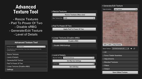 LEAKED GAME ASSETS Advanced Texture Tool
