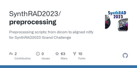 Github Synthrad2023preprocessing Preprocessing Scripts From Dicom To Aligned Nitfy For