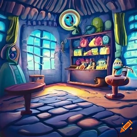 Spongebobs House Interior