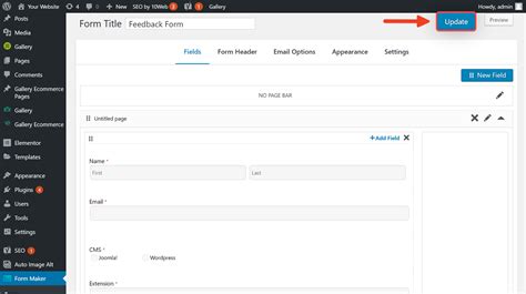 How To Create Multi Page Forms 10Web Help Center