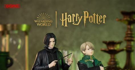 [예약정보] Pop Martxgong 해리포터 깨어난 마법 스네이프 교수 And 말포이 스케일 피규어