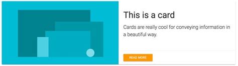 Materializecss Tutorial Horizontal Card