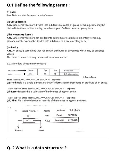Data Structure Pdf Process Computing Pointer Computer Programming