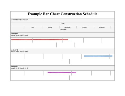 23 Construction Schedule Templates in Word Excel ᐅ TemplateLab