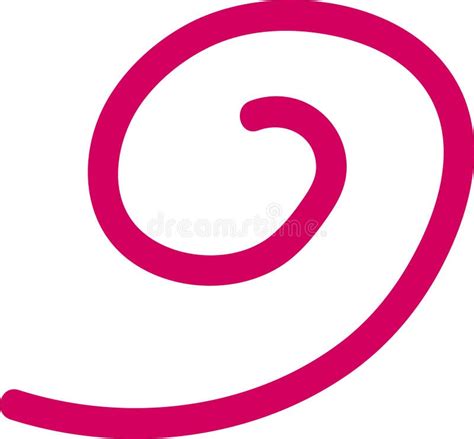 Handdrawn Lined Swirl Stock Vector Illustration Of Drawn 352918579