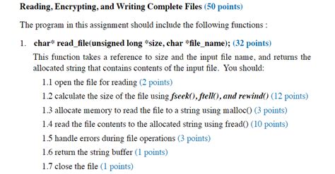 Solved Reading Encrypting And Writing Complete Files 50