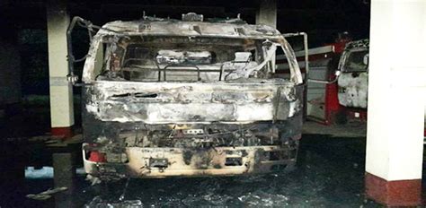 ချင်းပြည်နယ်၊ ဟားခါးမြို့၊ ထာရ် ၁ ရပ်ကွက်ရှိ ခရိုင်မီးသတ်ရုံးအား Cdf အမည်ခံ အကြမ်းဖက်သမားများက