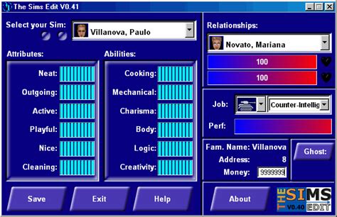 The Sims Save Game Editor скачать islamalldownloader