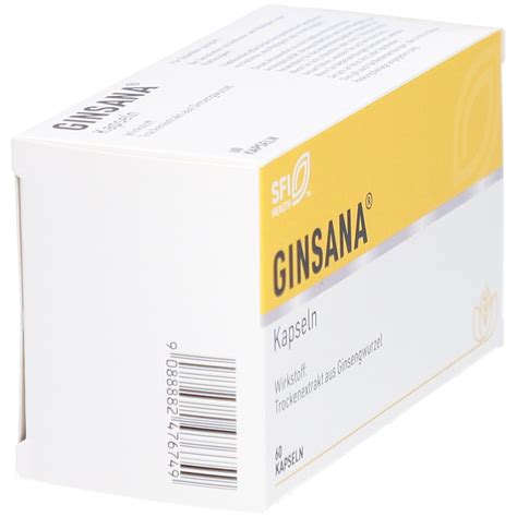 Ginsana® 100 mg 60 St - Shop Apotheke