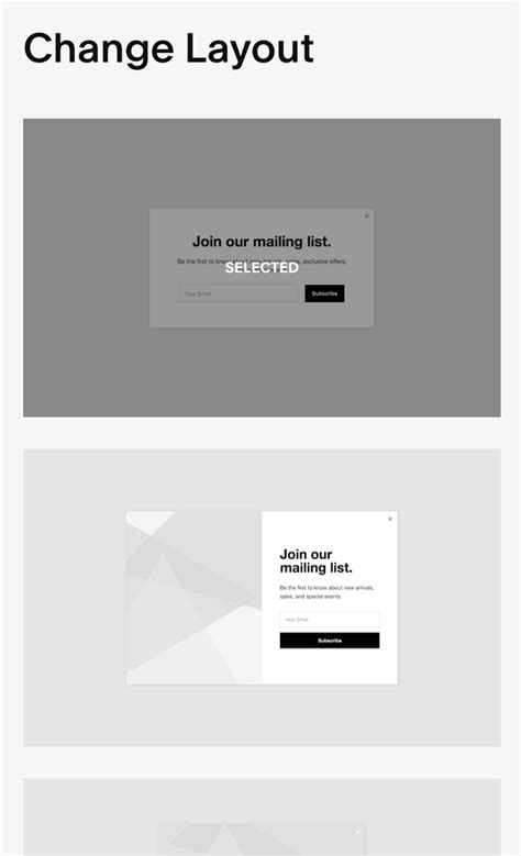 How To Show The Squarespace Promotional Pop Up Image On Mobile