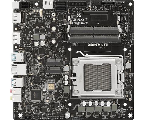 ASRock Launches X TM ITX World S First Thin Mini ITX AM Motherboard With Ryzen W