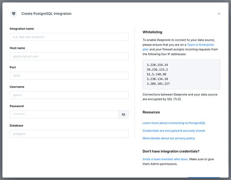 Postgresql Deepnote Docs