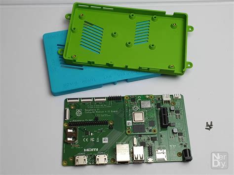 3d File Raspberry Pi Compute Module Io Board Case By Nerdiyde 🎵・3d