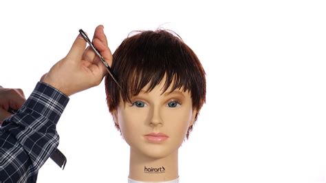 Pixie Haircut Diagram