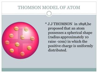 Ppt Atomic Structure By Rajesh Trivedi Pptx Chemistry Science