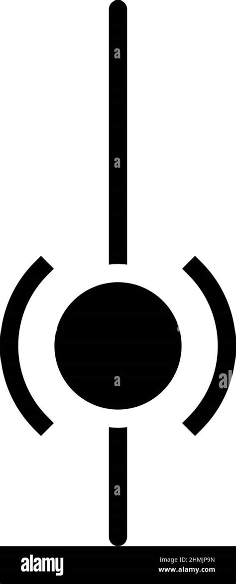 Ui Scroll Sign Glyph Icon Vector Illustration Stock Vector Image And Art Alamy