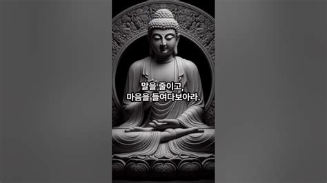 침묵속에피어나는진짜지혜 명상 인생조언 인간관계 샒의 지혜 Youtube