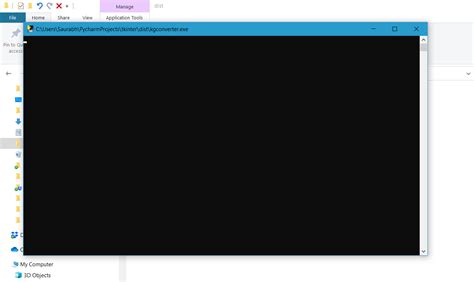 Exe From A Most Simple Tkinter Python Script Not Working Stack Overflow