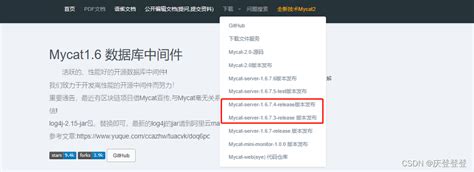 mysql数据库中间件mycat介绍及下载安装（教程） mycat下载 csdn博客