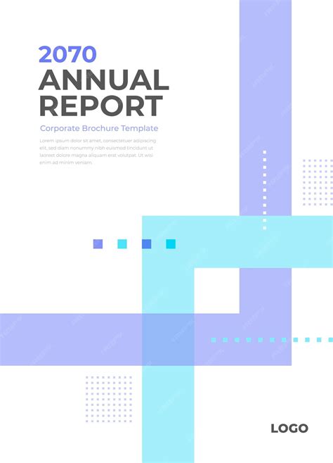 추상적인 배경 기하학적 브로셔 템플릿 프리미엄 벡터