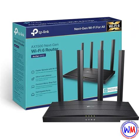 Tp Link Archer Ax Ax Wi Fi Router Shopee Philippines