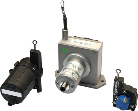 Draw Wire Position Sensor With Fieldbus Interface Digital Analog RITM Industry