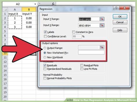 Ways To Run Regression Analysis In Microsoft Excel Wikihow