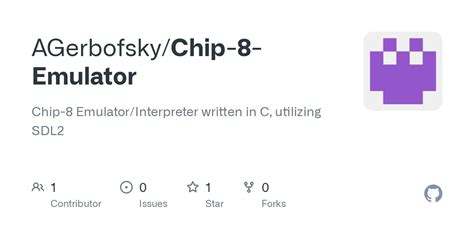 github agerbofsky chip 8 emulator chip 8 emulator interpreter