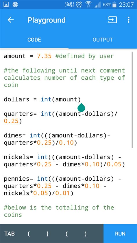 Python Calculating Minimum Number Of Coins Whats Wrong With My Code
