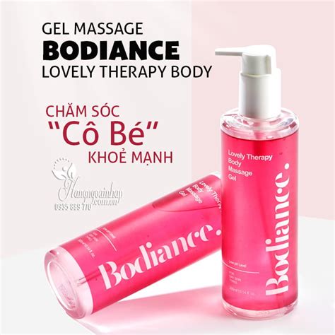 Gel Massage Bodiance Lovely Therapy Body 300ml Hàn Quốc