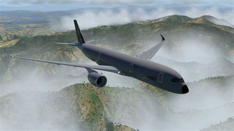 Airbus A350 MRTT above Lago Enriquillo - ScreenShots And videos - X ...