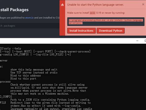 how to install pyls · issue 163 · atom community ide python · github