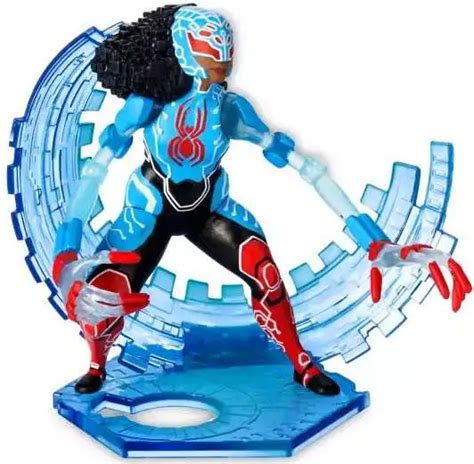 Disney Marvel Spider Man Across The Spiderverse Spider Byte 3 5 Pvc Figure Loose Toywiz