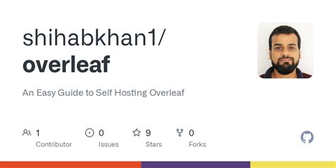GitHub Shihabkhan Overleaf An Easy Guide To Self Hosting Overleaf