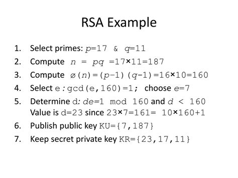 ppt rsa and diffie hellman cryptography protocols explained powerpoint
