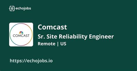 Comcast Is Hiring Sr Site Reliability Engineer Usd 96k 226k Remote