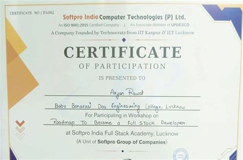 Aryan Rawat On Linkedin I Excited 😊 To Share That Ive Completed The Full Stack Web Development