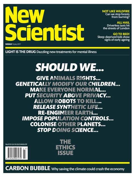 Issue 3133 Magazine Cover Date 8 July 2017 New Scientist