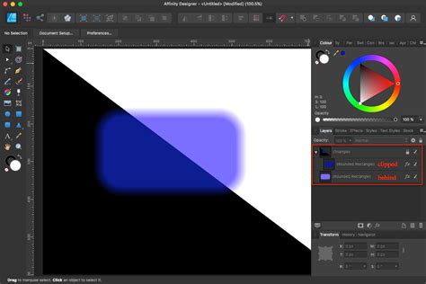 How To Apply A Radial Style Transparency To A Rounded Rectangle