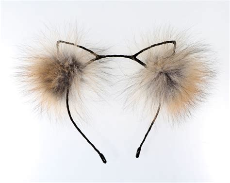 Red Fox Tail Butt Plug W Matching Fox Fur Ears Touch Of Fur