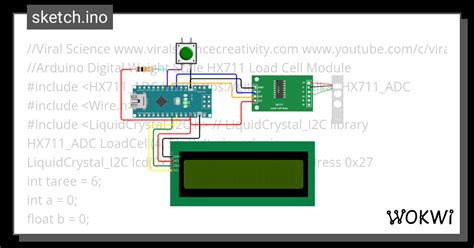 balanza digital wokwi esp32 stm32 arduino simulator