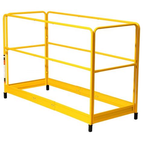 6ft Scaffolding Safety Guard Rail System For Baker Style Scaffolding