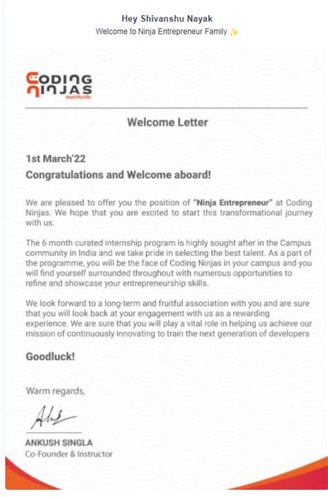 Shivanshu Nayak On Linkedin Codingninjas Coding Oppurtunities