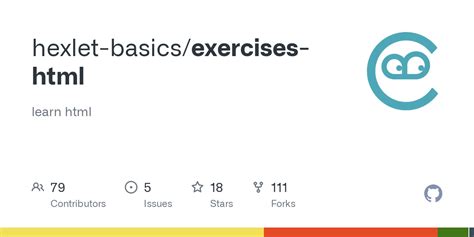 github hexlet basics exercises html learn html