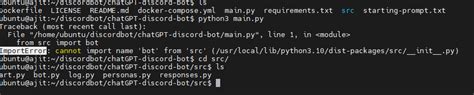 Importerror · Issue 282 · Zero6992chatgpt Discord Bot · Github