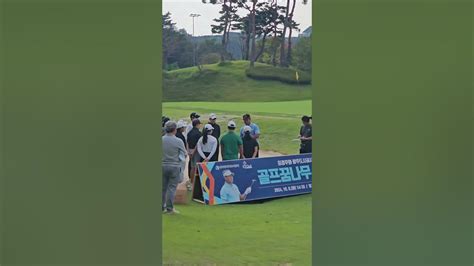 최경주 프로님 멋지세요 꿈나무들을 위해 레슨하신 모습이 감동 최경주프로 꿈나무레슨 골프인생 Youtube
